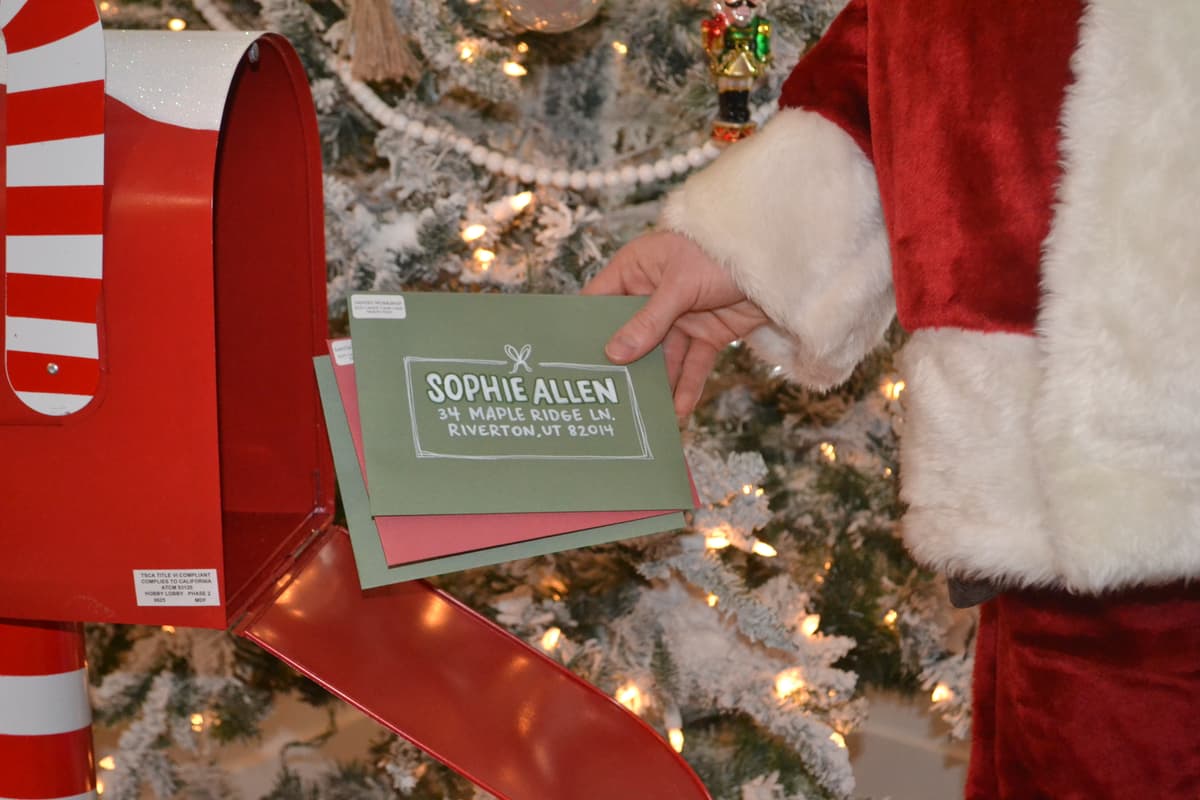 Post From Santa - Handwritten Letters
